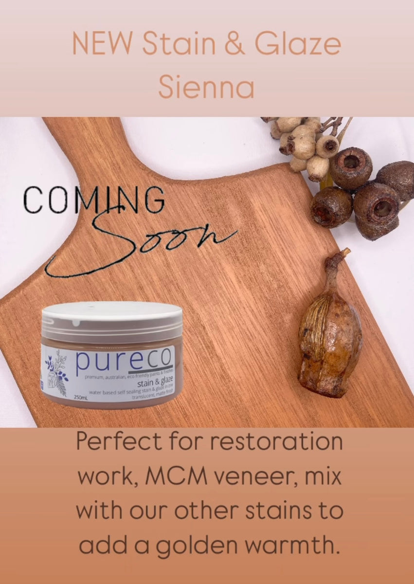 Pureco Stain & Glaze - Sienna – Paint and Gather