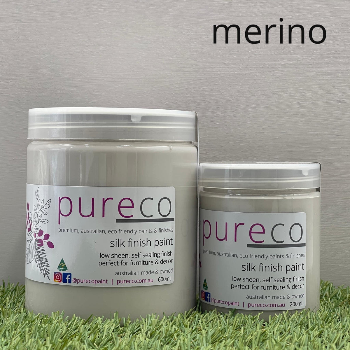 Pureco Silk Finish - Merino – Paint and Gather